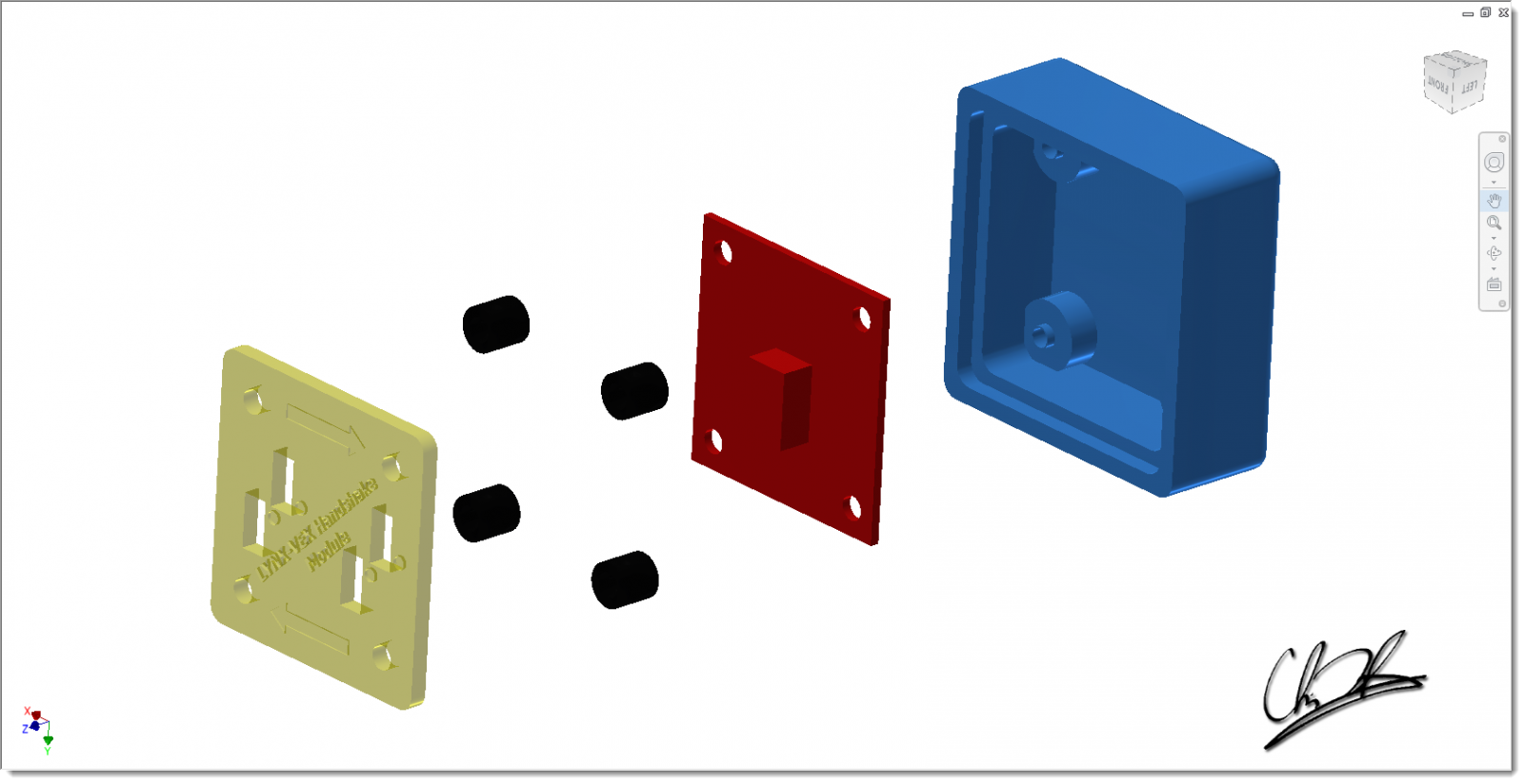 Project Idea: Dual Lynx To Vex Handshaking Modules – Chris and Jim CIM