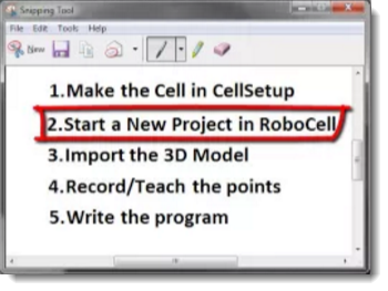 Robocell: Getting Started – Chris and Jim CIM
