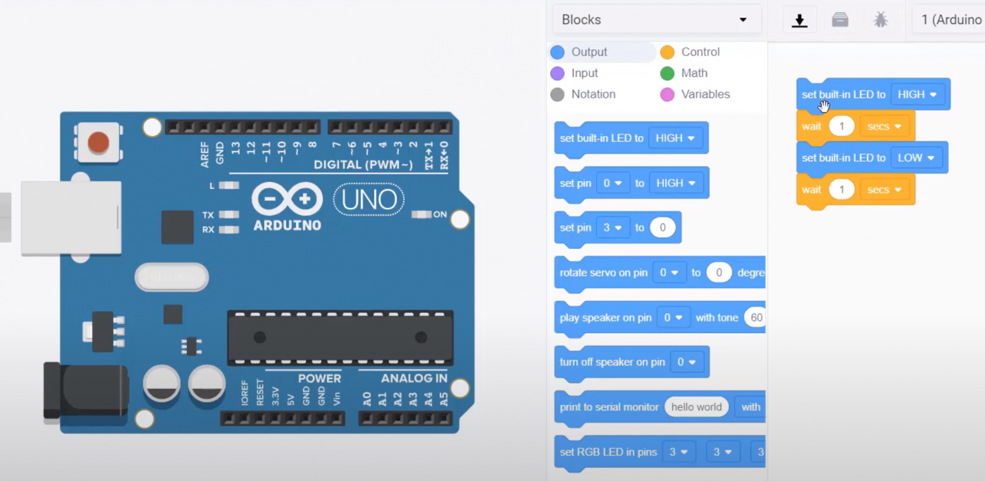 Arduino Control Systems-Block Coding – Chris and Jim CIM